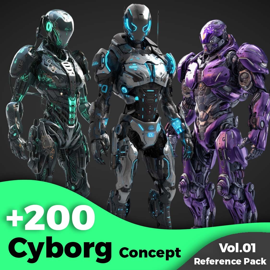 Tika Concept - +200 Cyborg Character