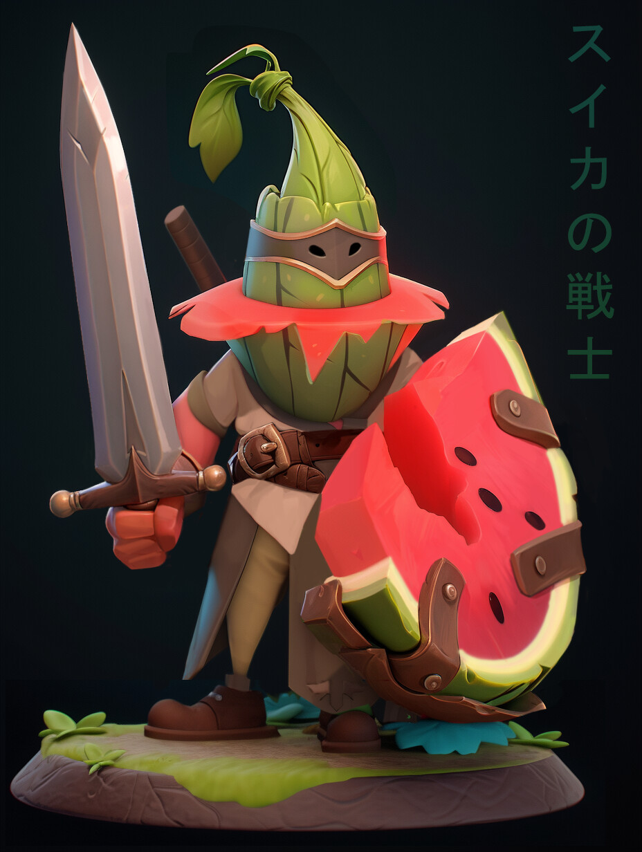 ArtStation - 西瓜战士02