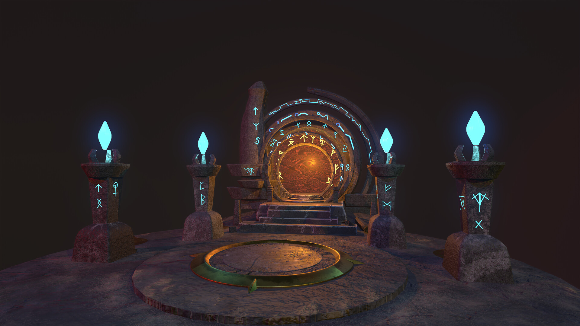 ArtStation - Stylized portal