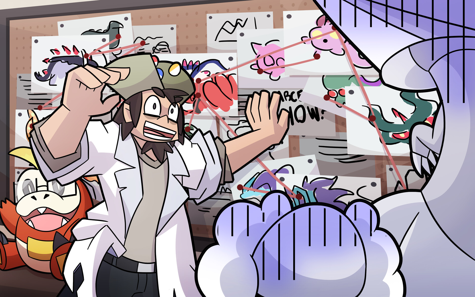 ArtStation - Poke Lab: Theories, Questions and Confusion