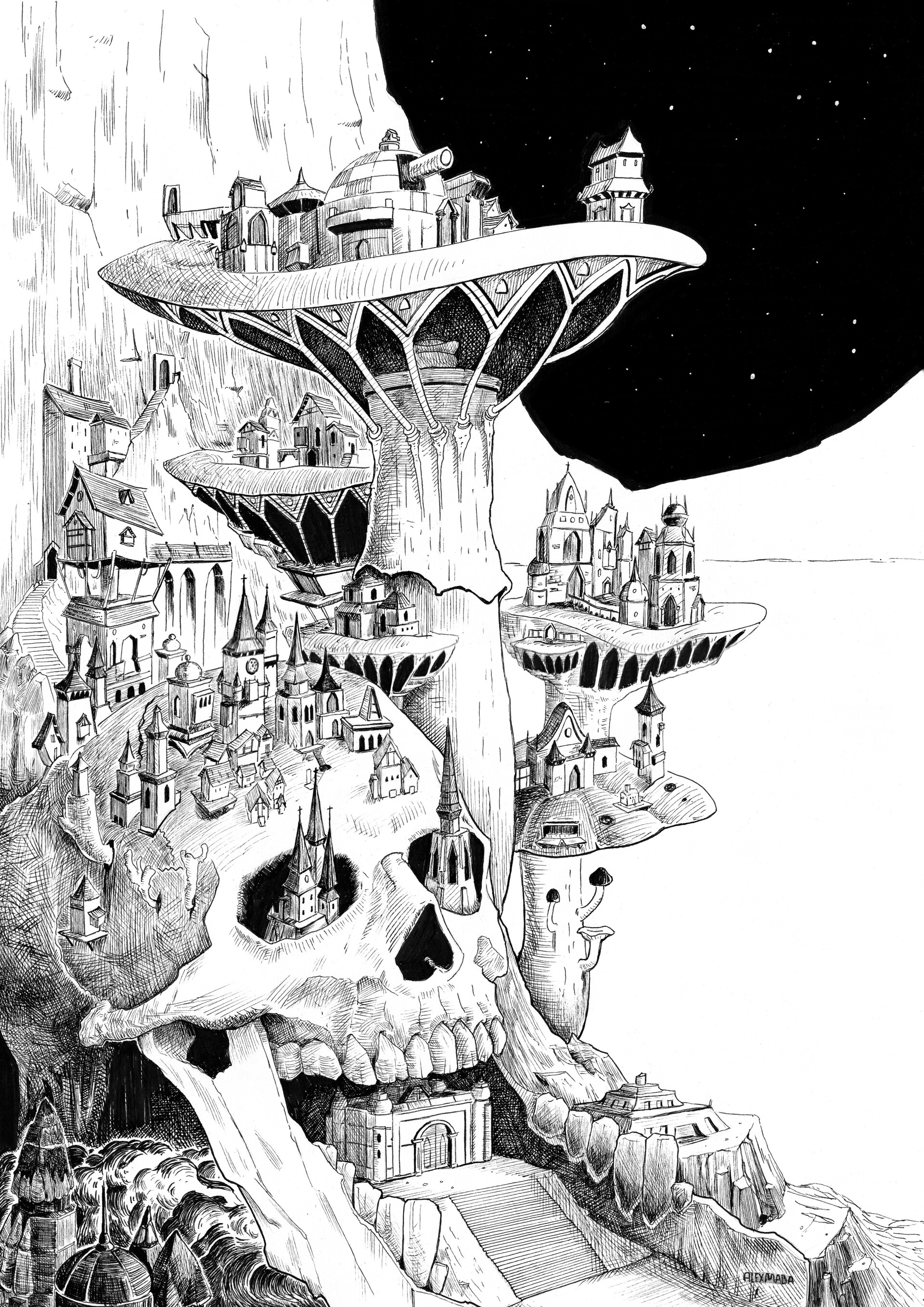 ArtStation - Utopies remain in the past