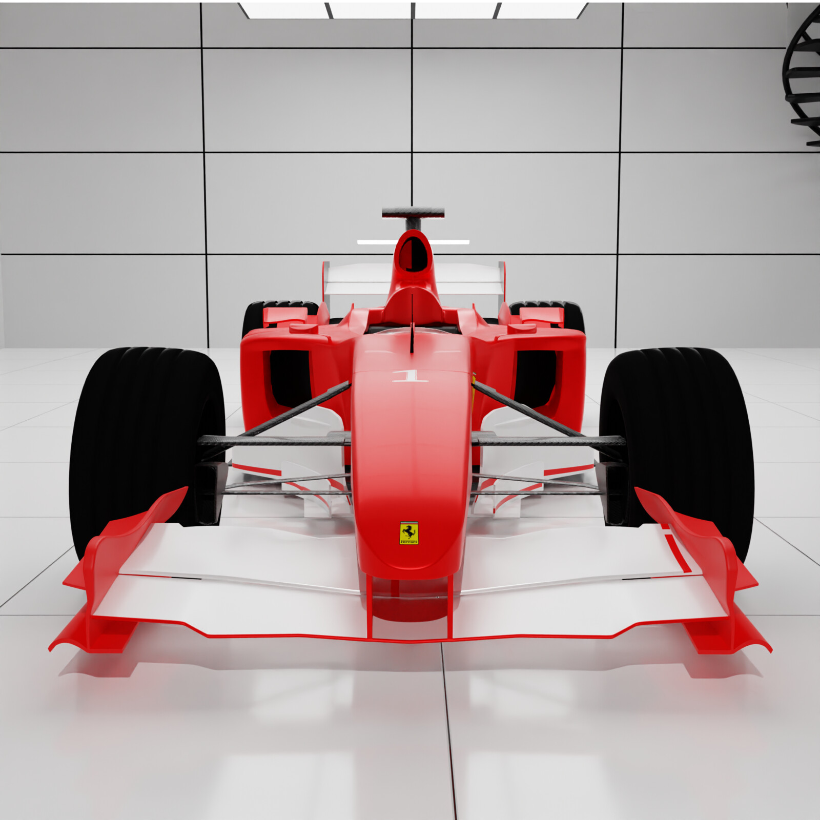 Dustin Seifert - Ferrari F2004 3D Model