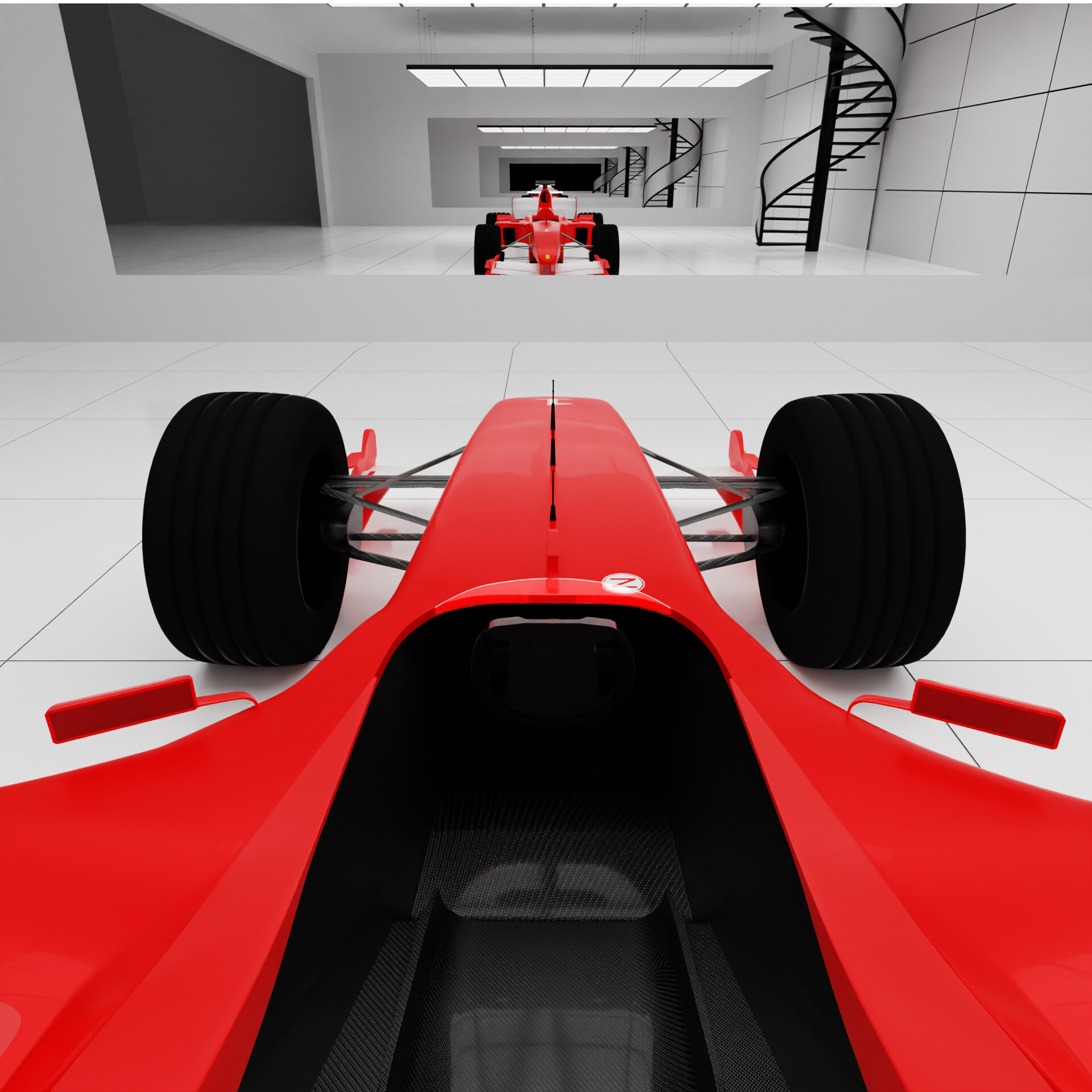 Dustin Seifert - Ferrari F2004 3D Model