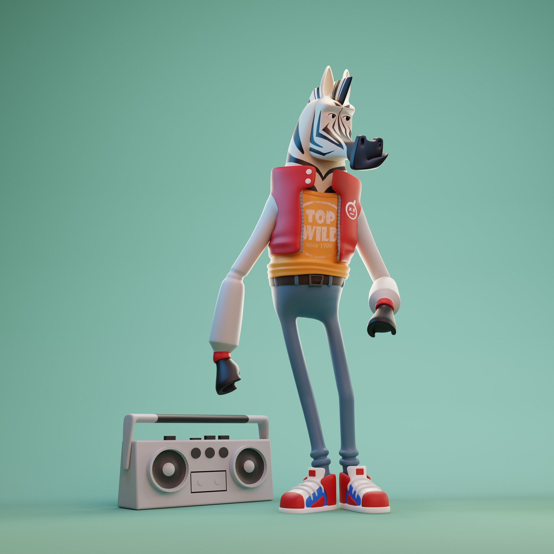 ArtStation - The zebra