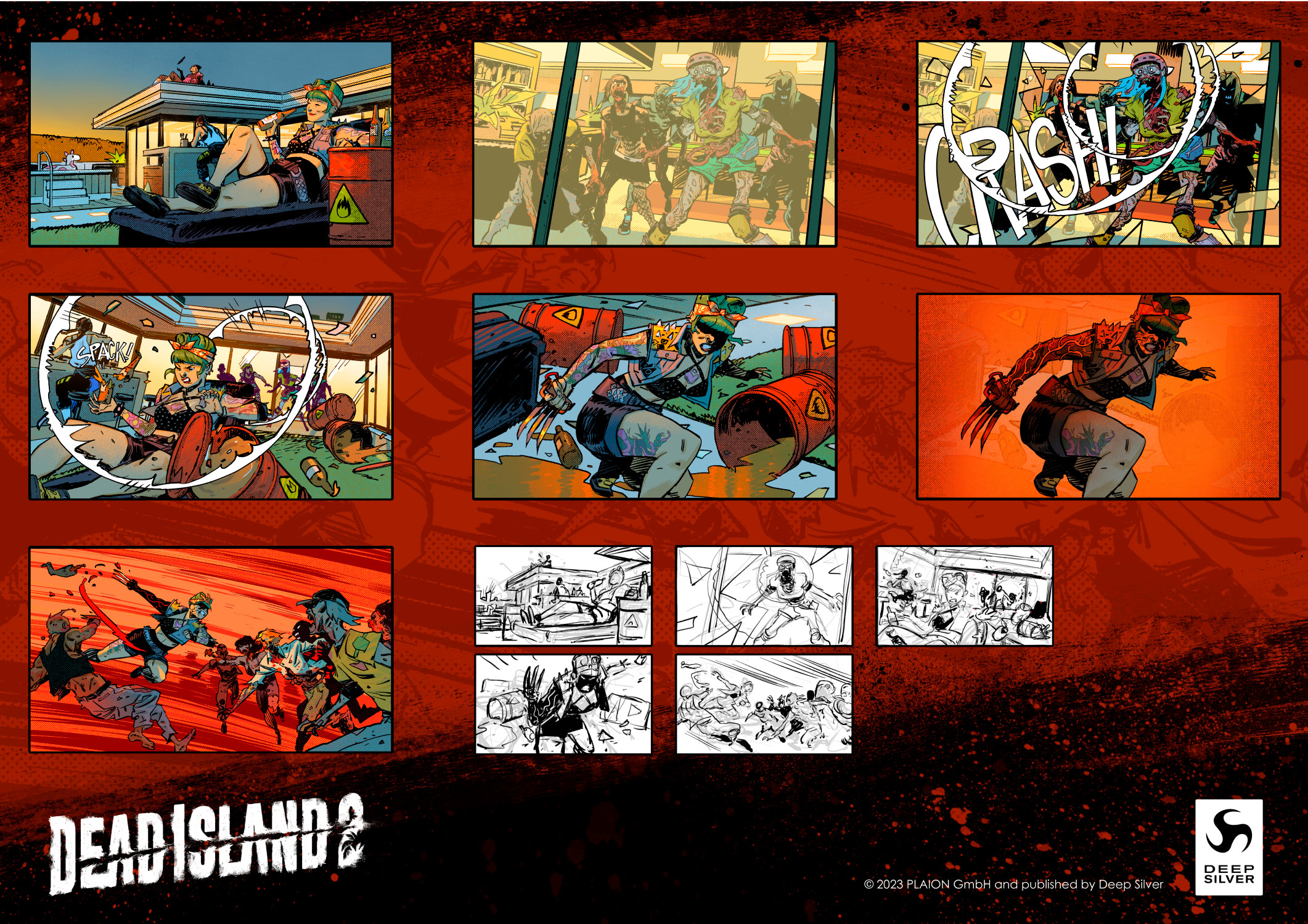 Roberto Ricci - Dead Island 2 "Dani" (animation)