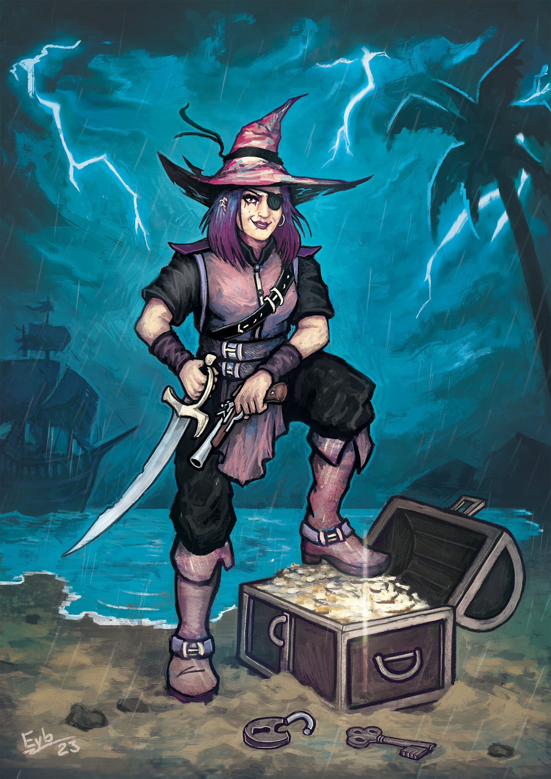 ArtStation - Pirate Witch