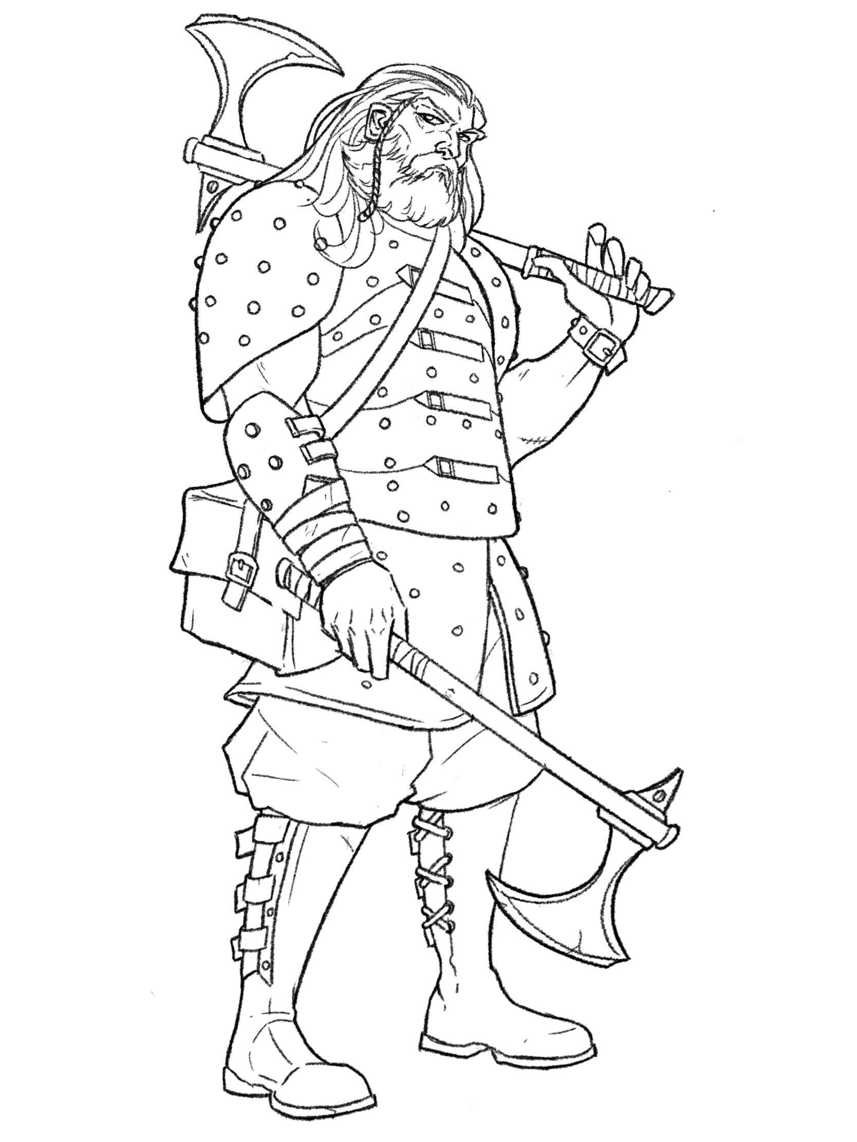 ArtStation - Concept Design Sketch - For A Game