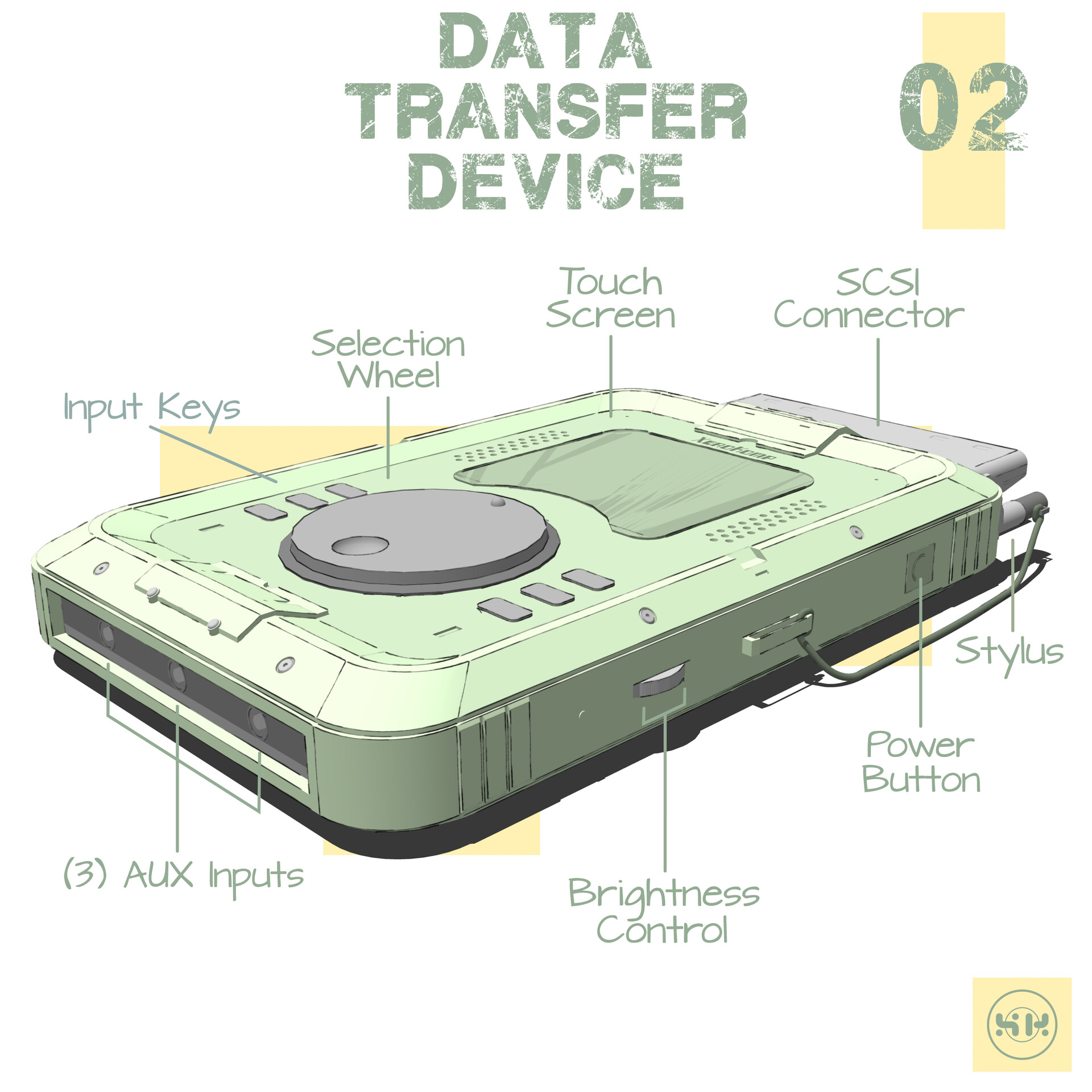 ArtStation - DATA.TRANSFER.DEVICE.02