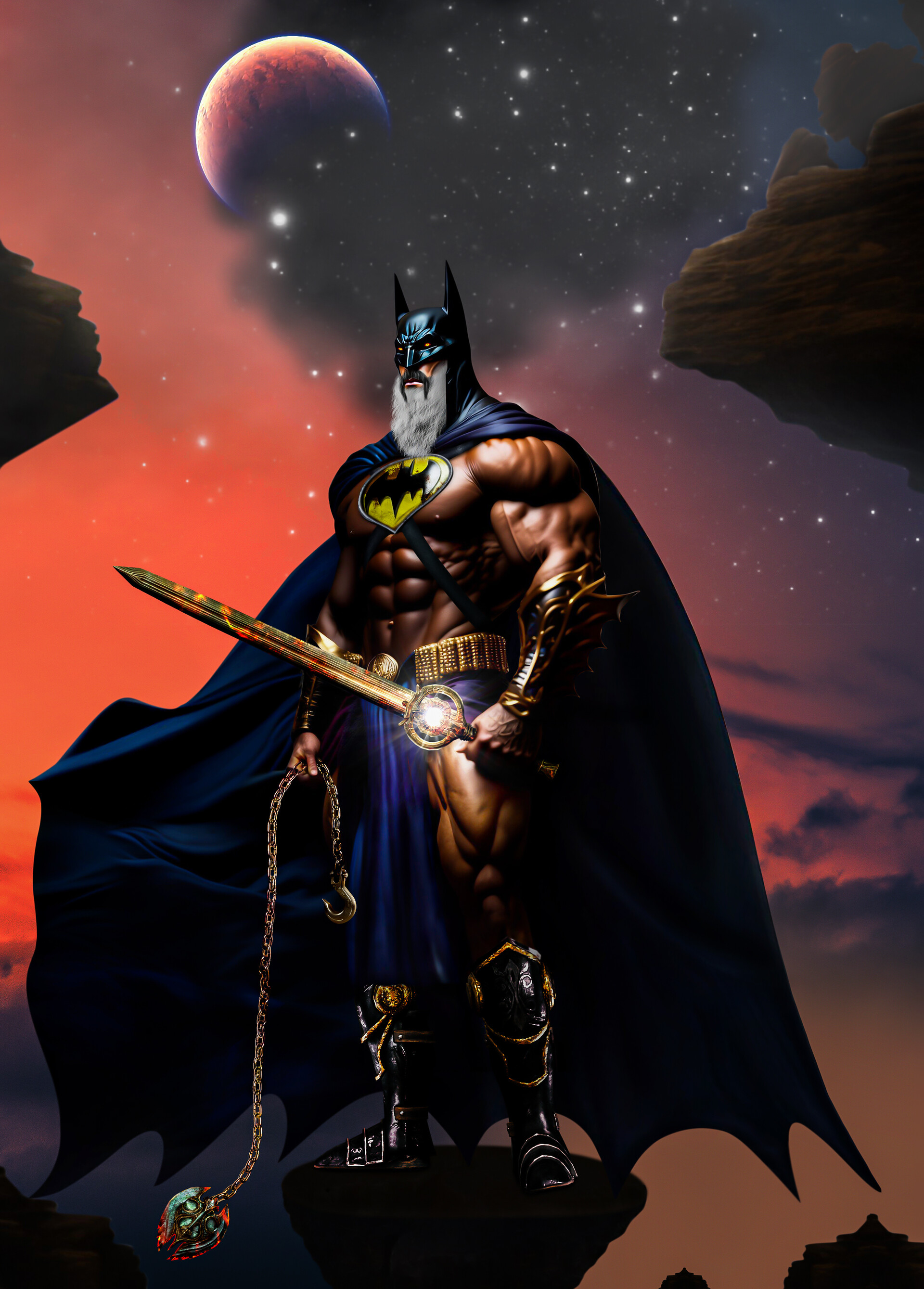 ArtStation - Bat knight