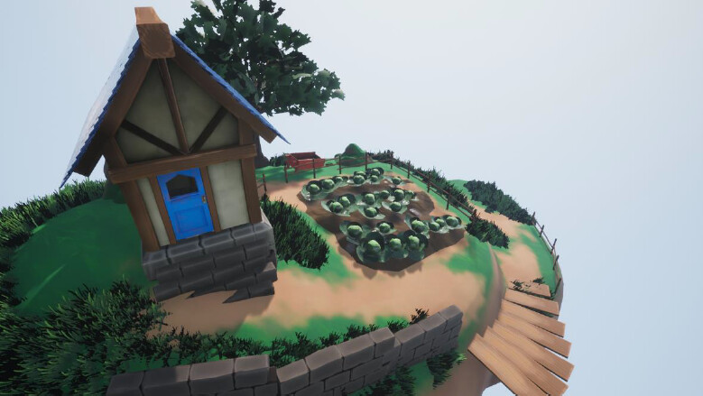ArtStation - Stylized Hut: Unreal Engine