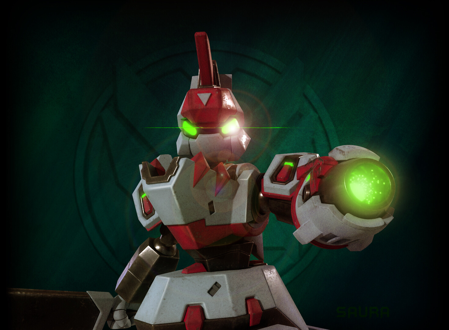 ArtStation - MedaBots Saura