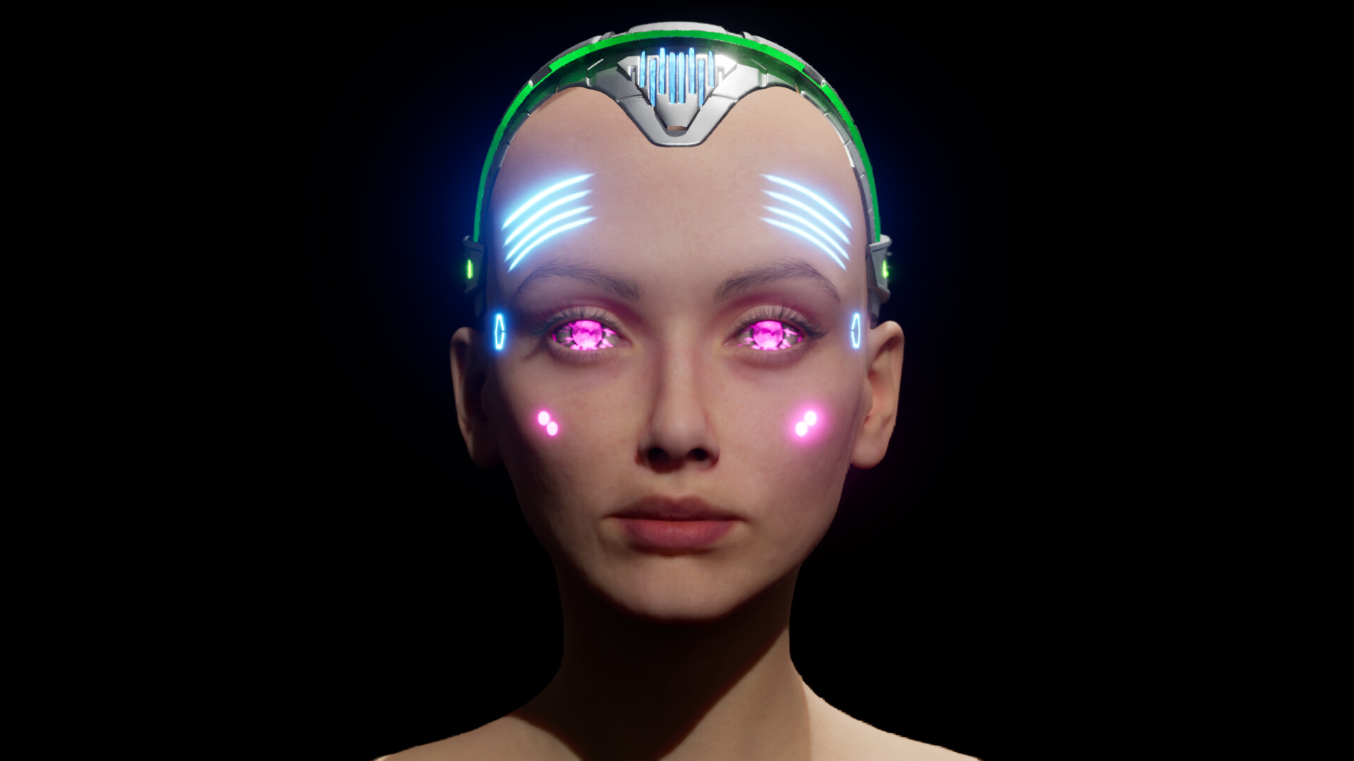 ArtStation - Custom MetaHuman Avatar for live event