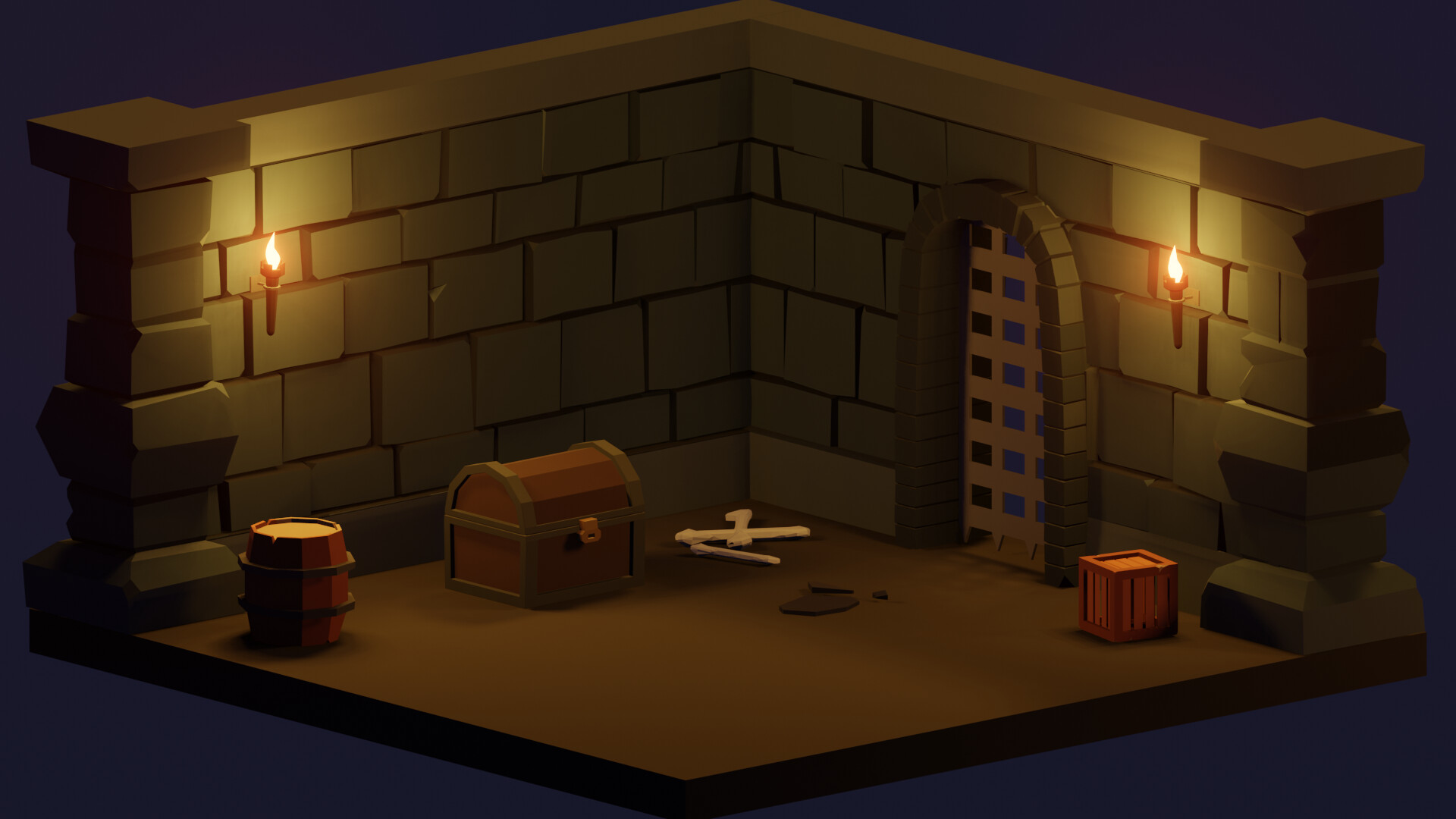 Guilherme Lopes - Low Poly Modeling