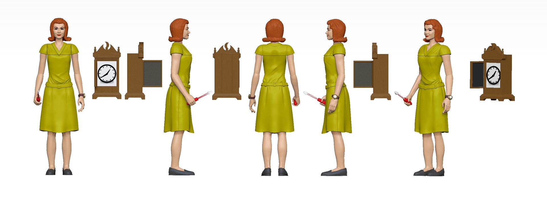 ArtStation - Nancy Drew figures