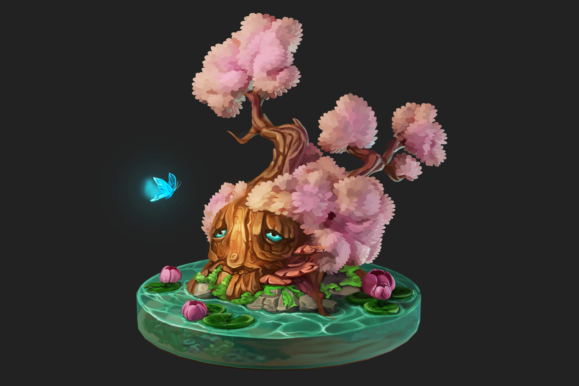 ArtStation - Ancient tree