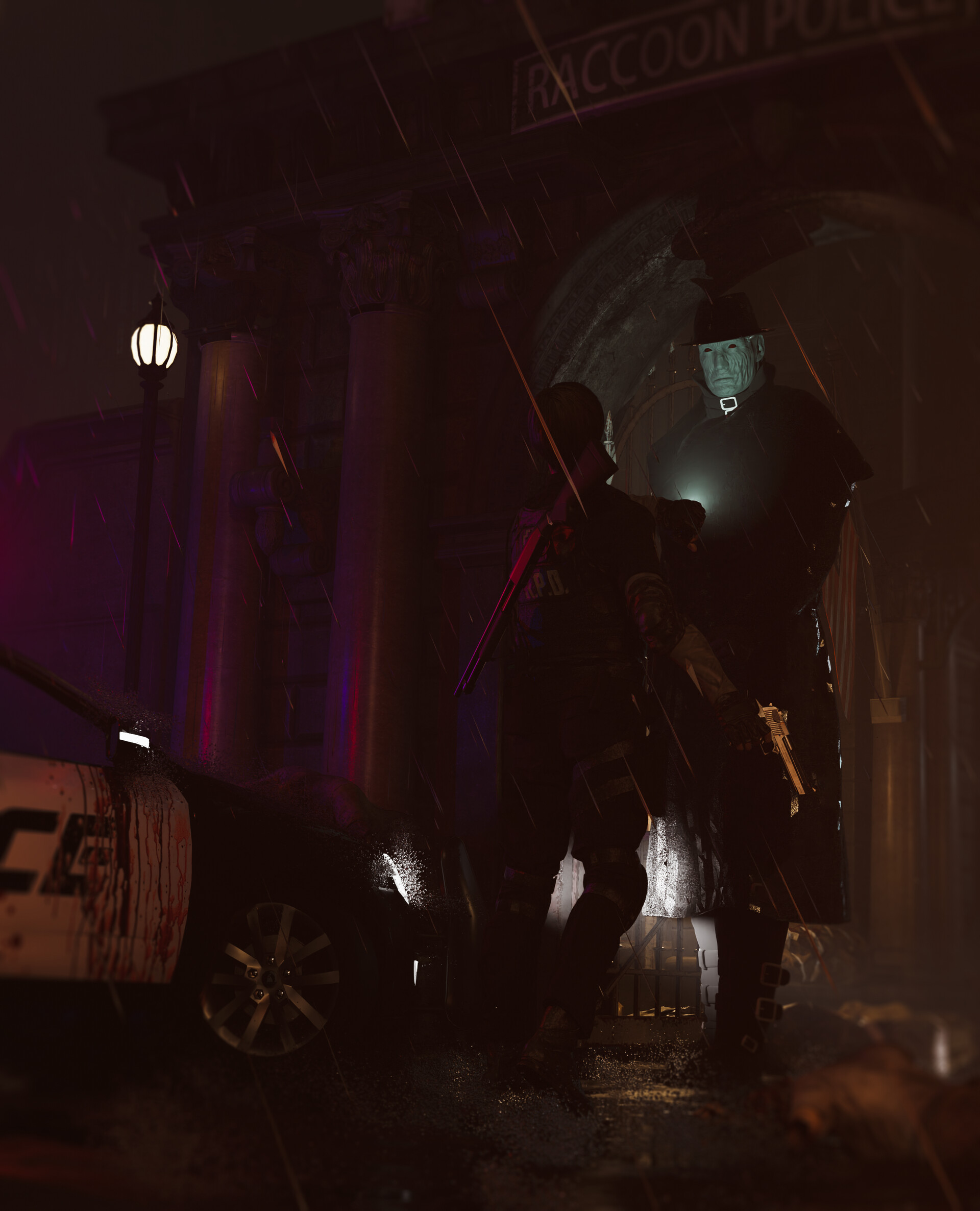ArtStation - Resident Evil 2 Remake FanArt