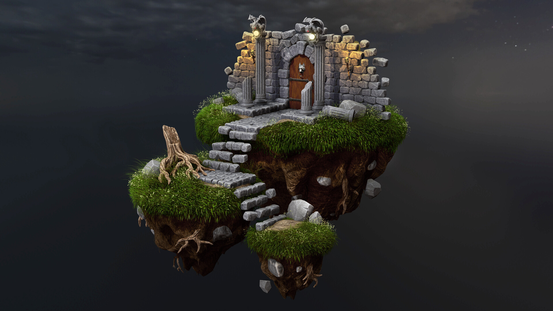 ArtStation - Environment - Fantasy Diorama