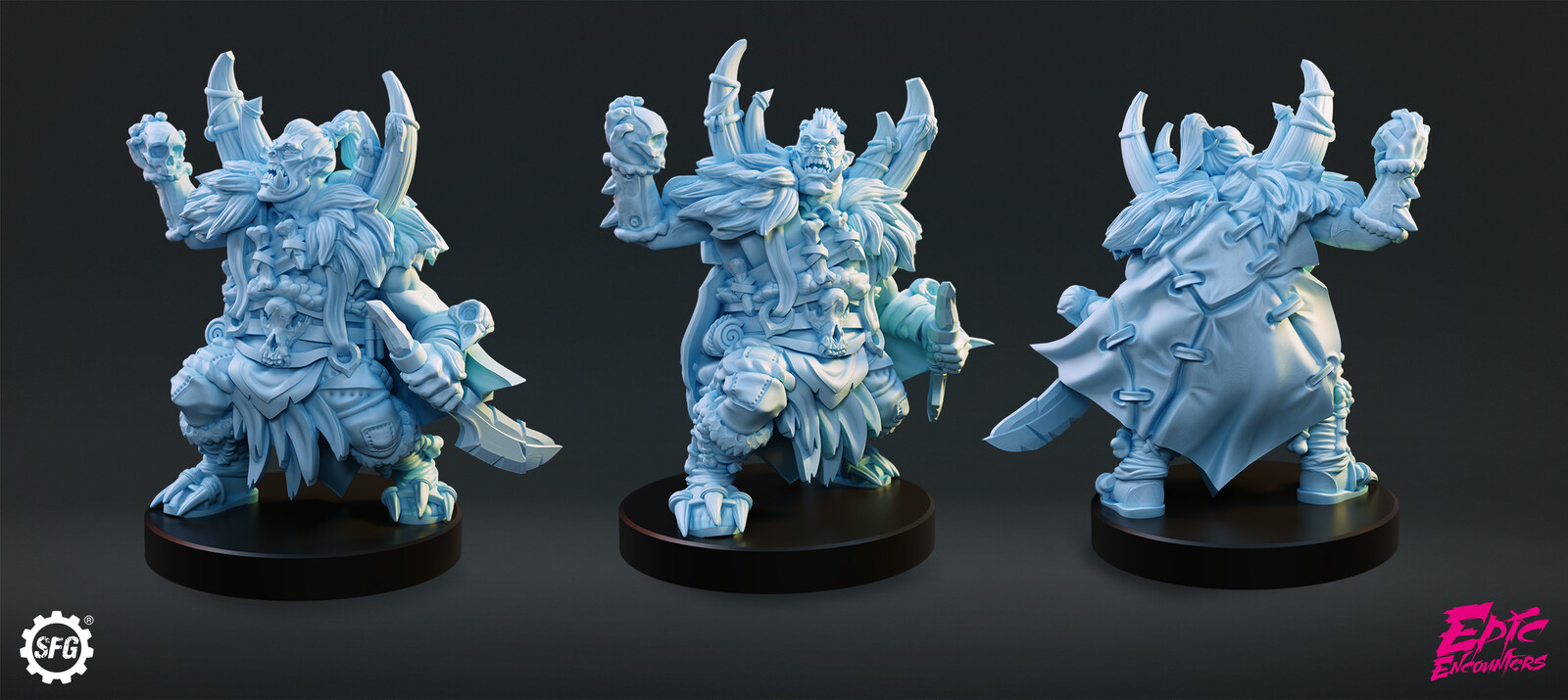 Holly Lishman - Epic Encounters - Grimfang Orcs - Hall of the Orc King