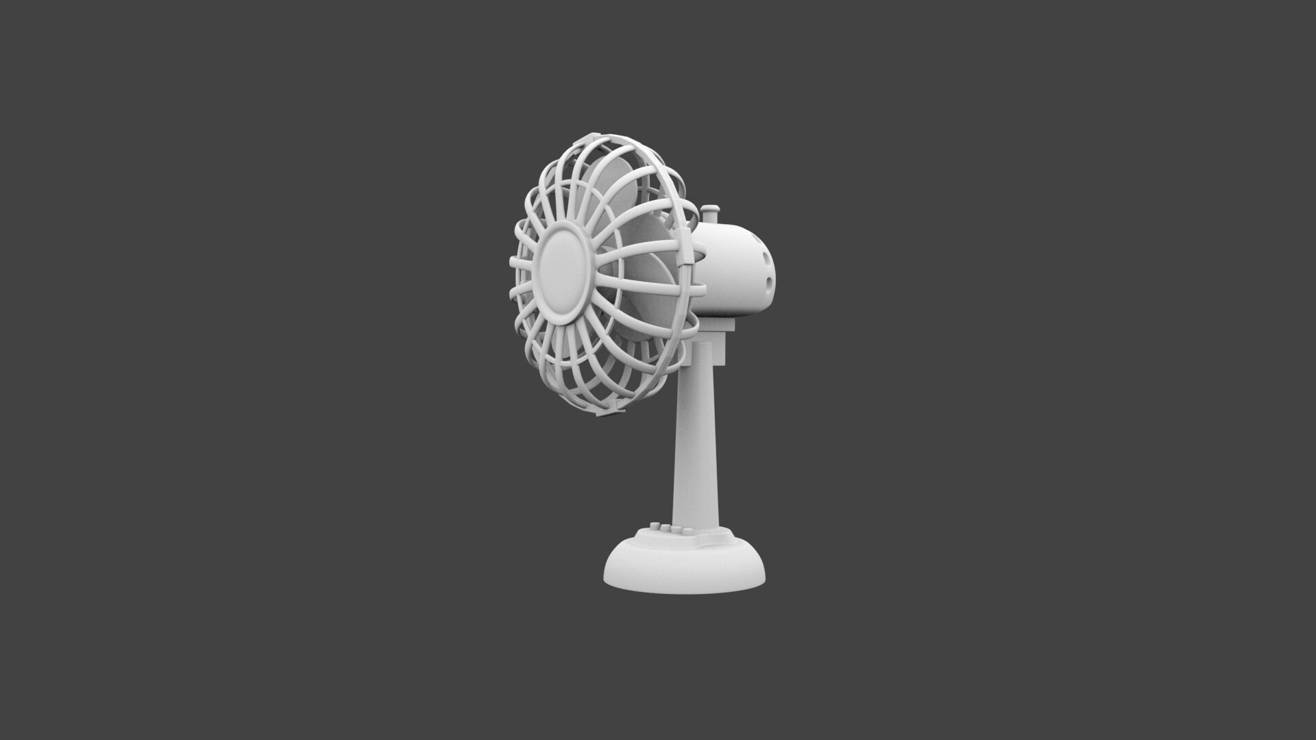 ArtStation - Table Fan 3D Model