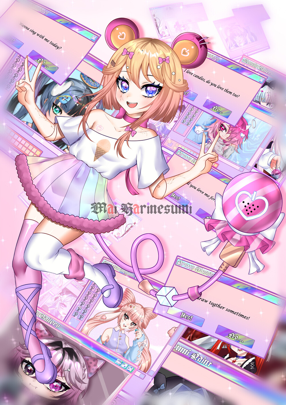 ArtStation - Electric Candy