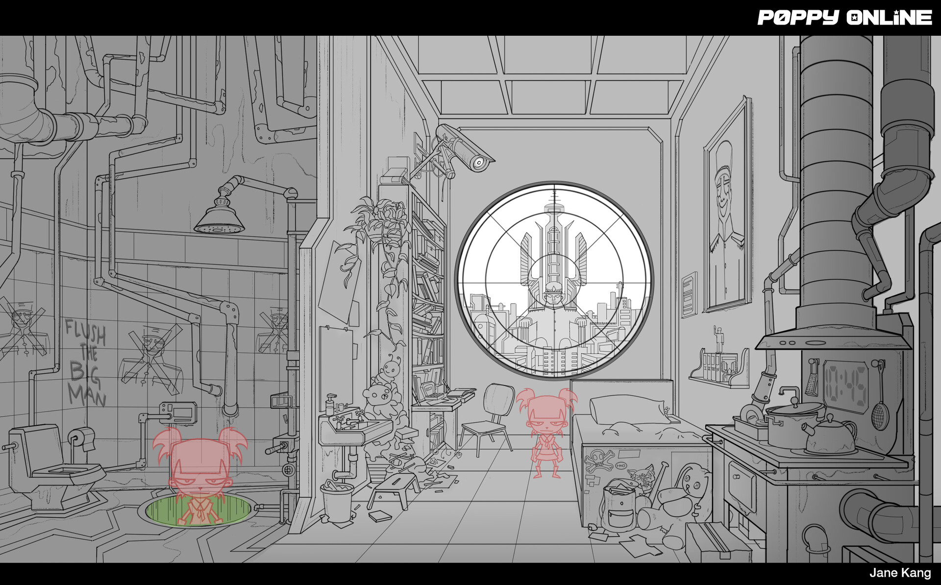 Jane Kang - Poppy's Bedroom