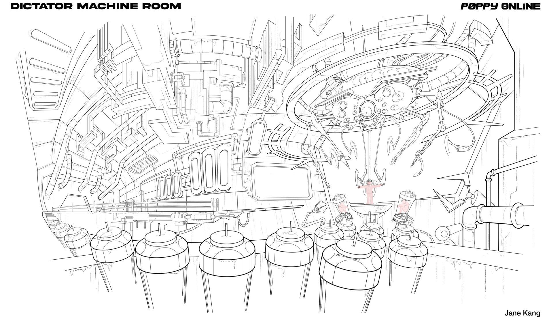 ArtStation - Dictator Machine Room