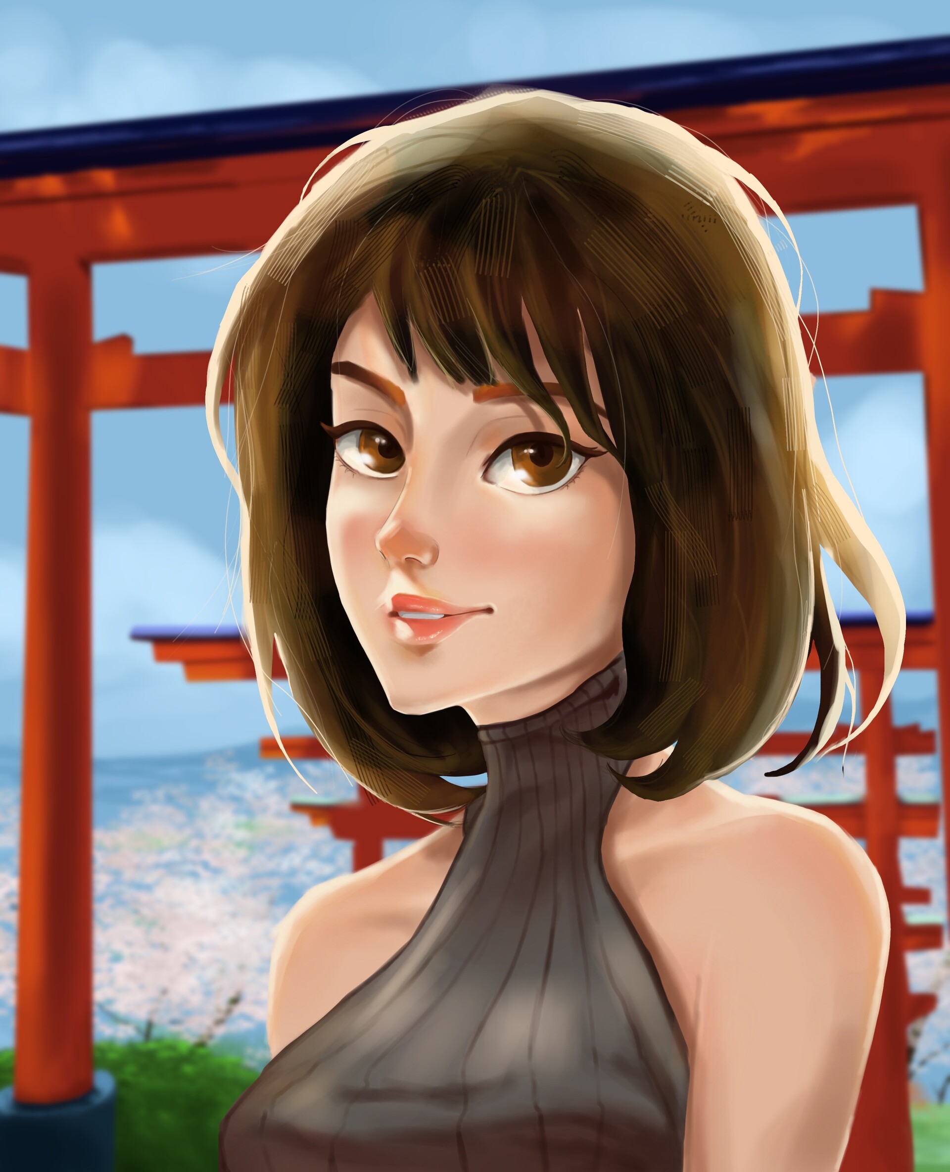 ArtStation - Smiling journey