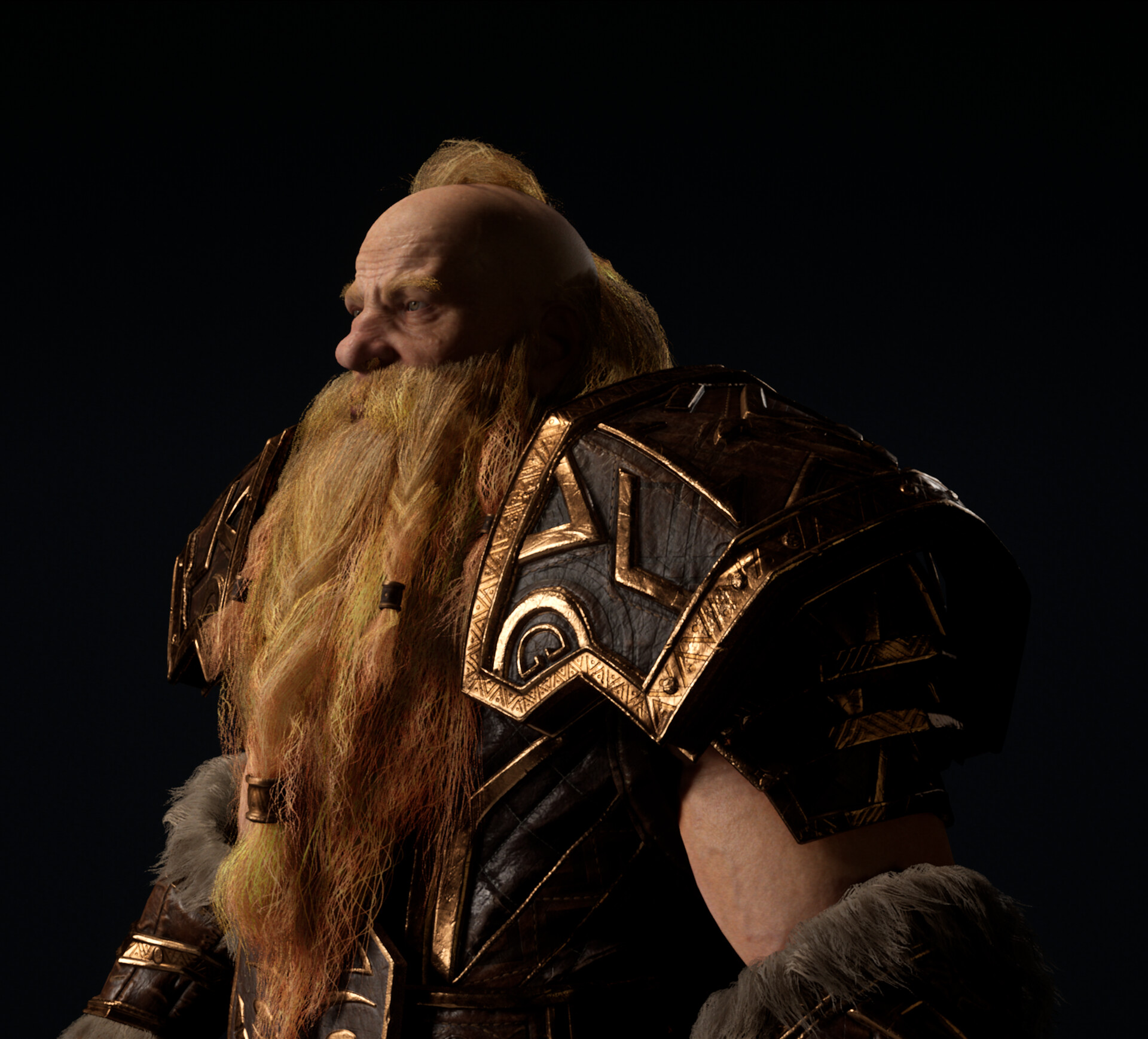 ArtStation - Dwarf Warrior