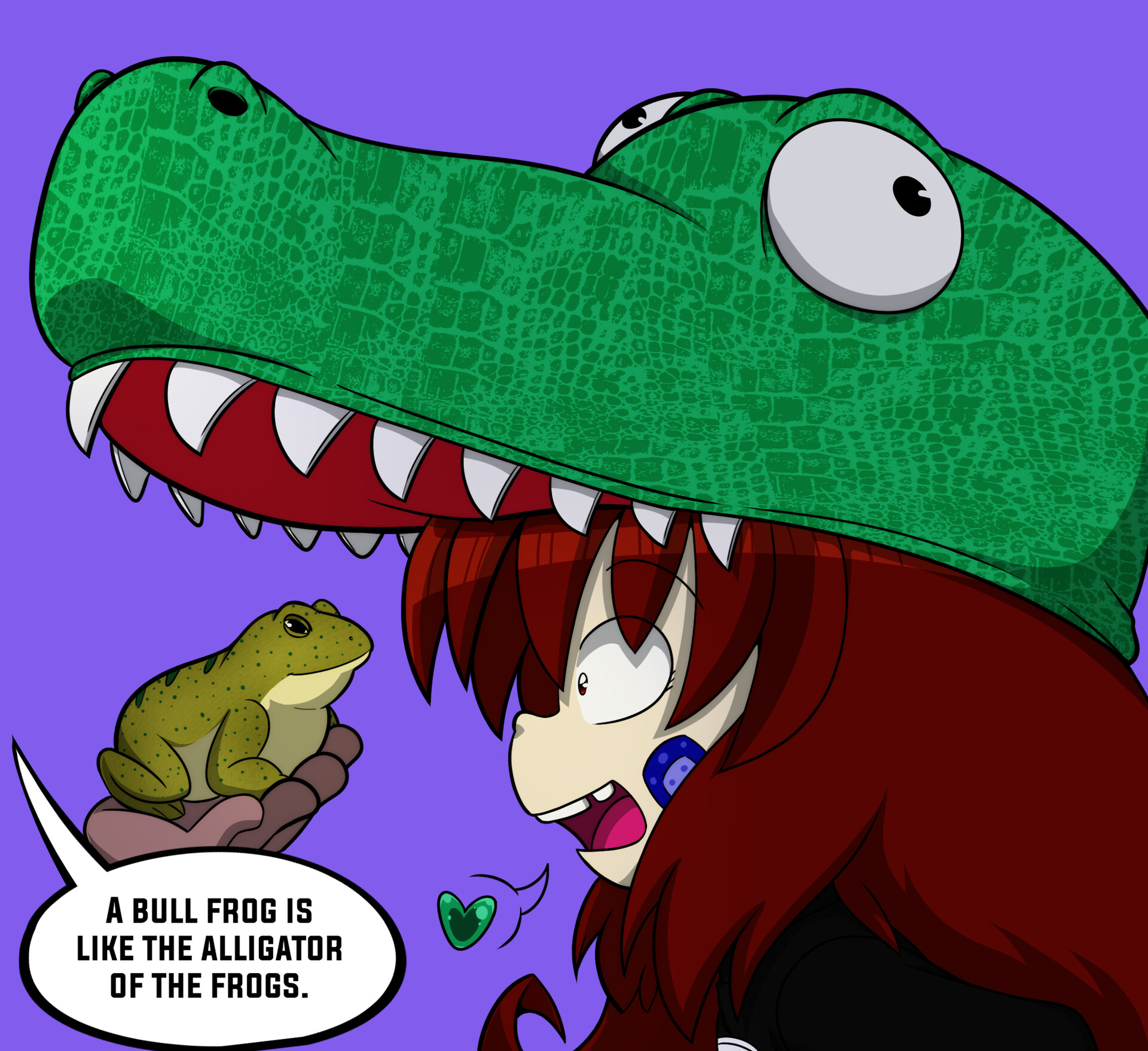 ArtStation - Ohana: Gator Child meets Bullfrog