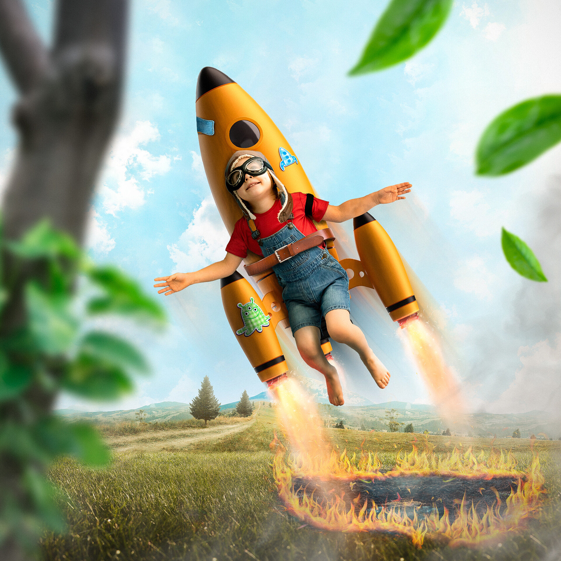 ArtStation - Rocket Kid