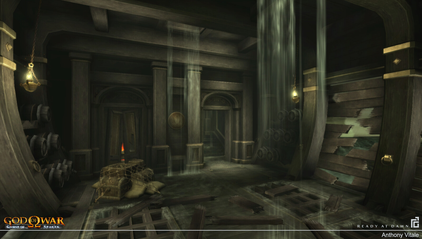 Anthony Vitale - God of War: Ghost of Sparta - Ship