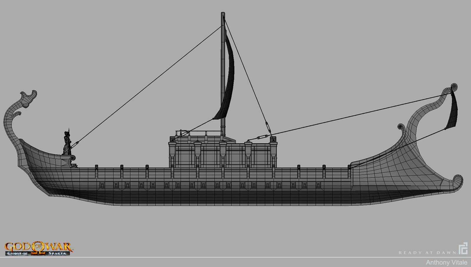 Anthony Vitale - God of War: Ghost of Sparta - Ship
