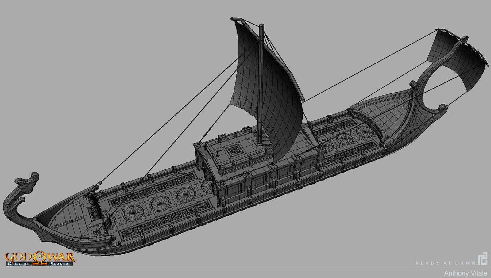 Anthony Vitale - God of War: Ghost of Sparta - Ship