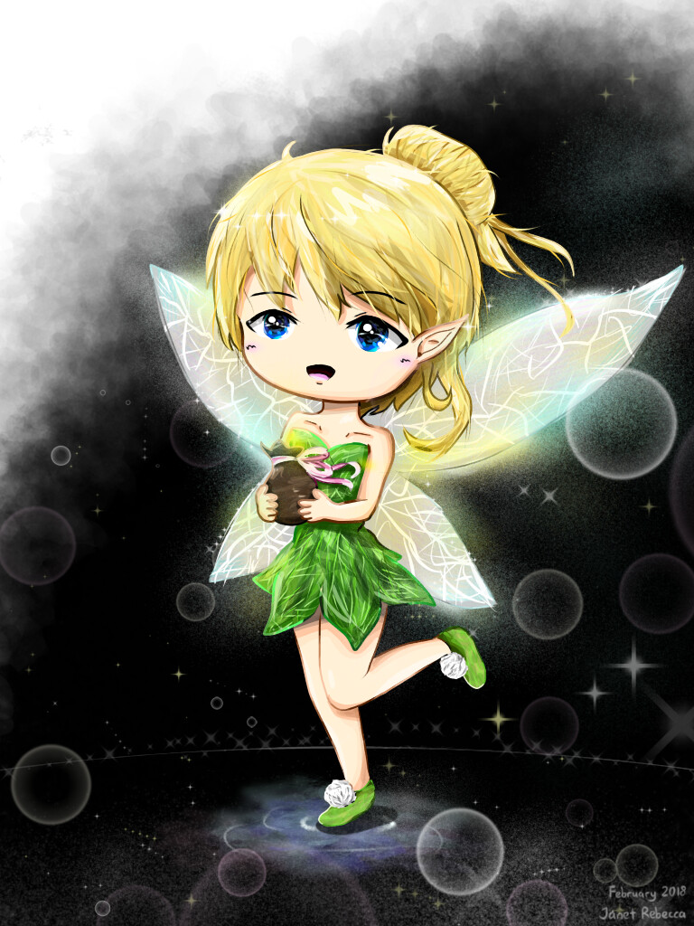 ArtStation - Chibi Tinker Bell