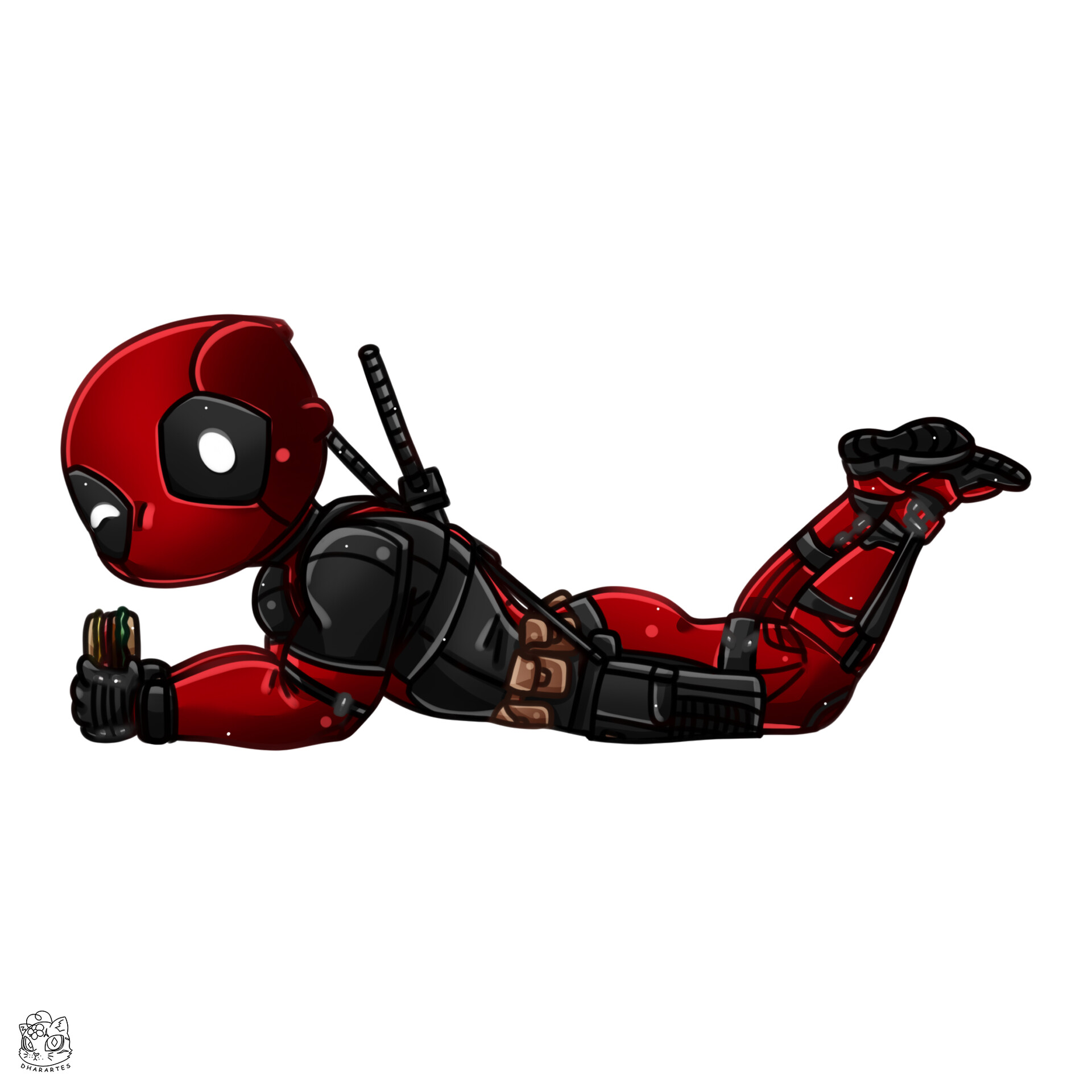 ArtStation - Deadpool Chibi
