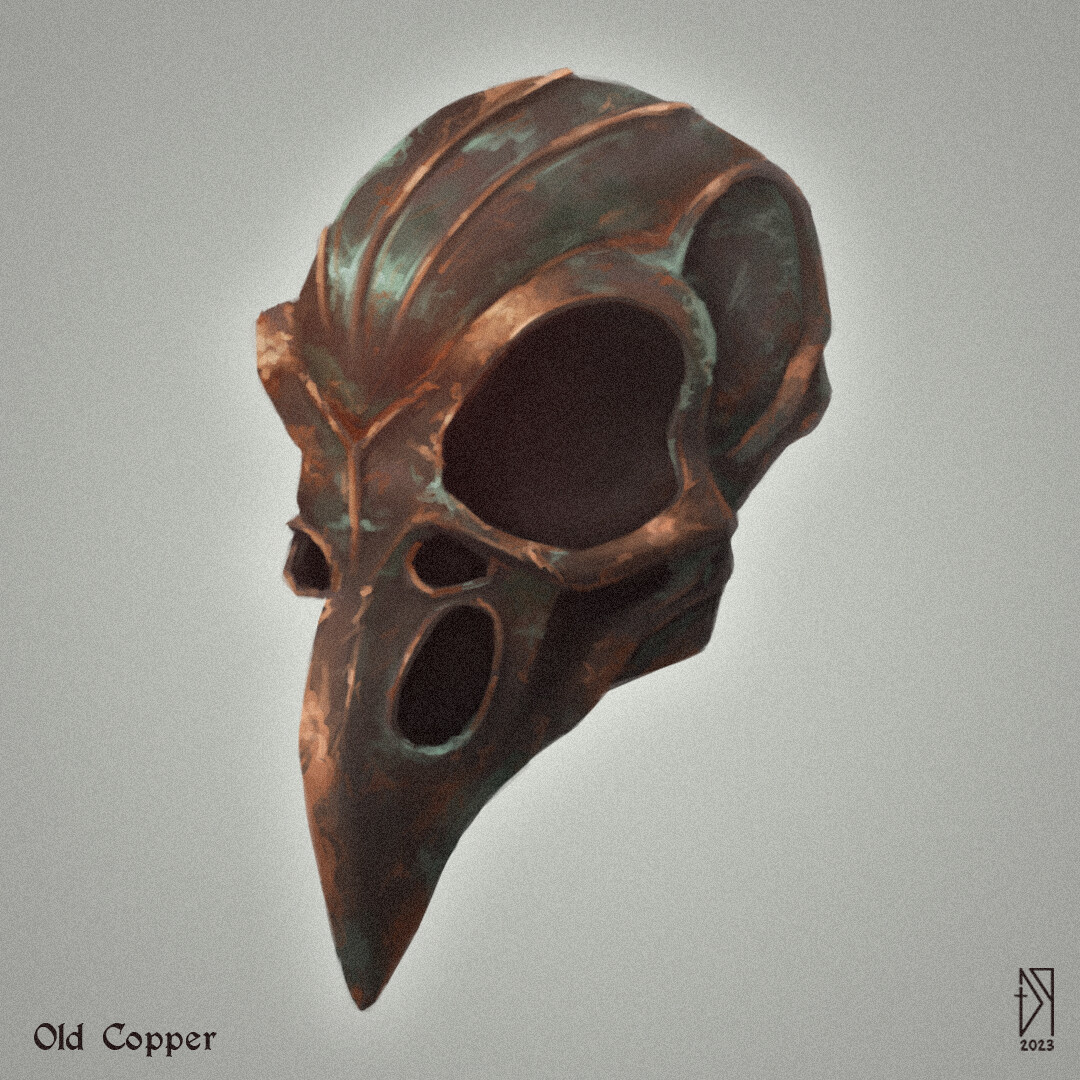 ArtStation - MATERIAL STUDY (crow)