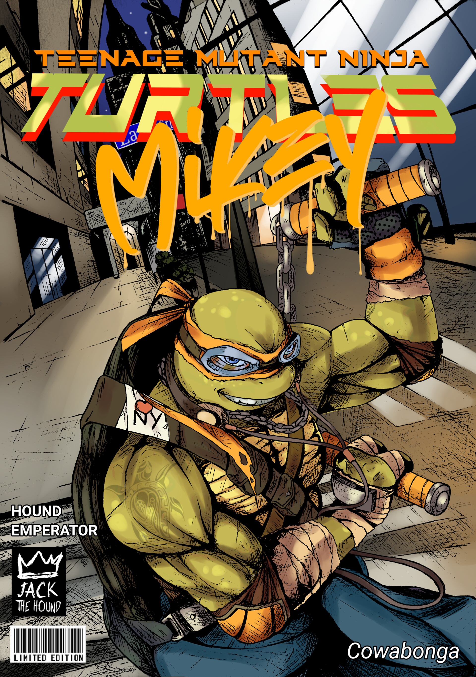 ArtStation - Michaelangelo. TMNT