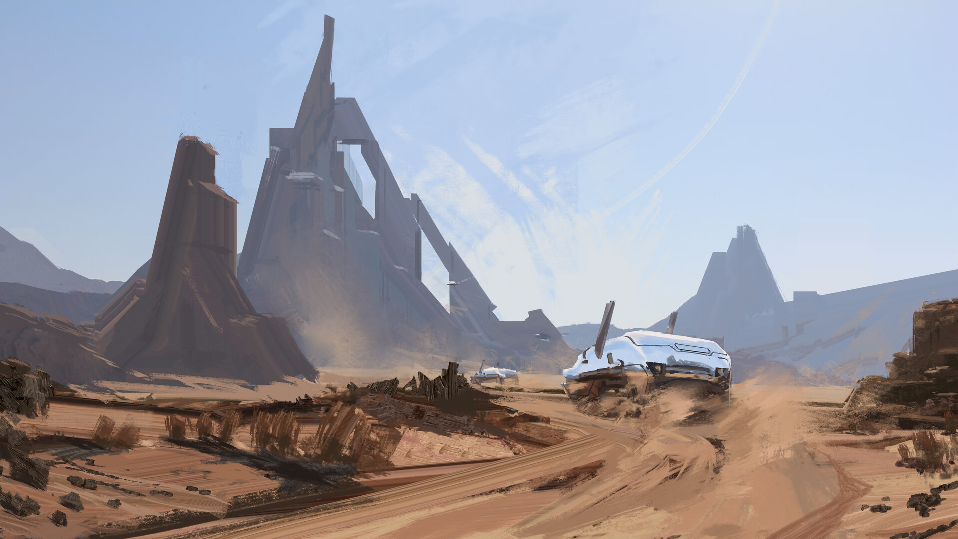 ArtStation - Desert Tower