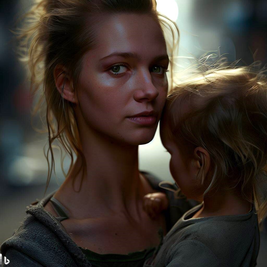 ArtStation - Mother & Child
