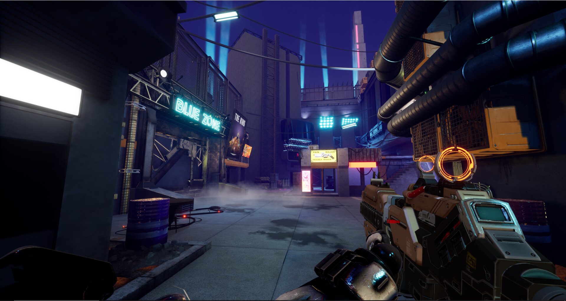 ArtStation - Blue Zone (3d Environment for the Unpublished project)