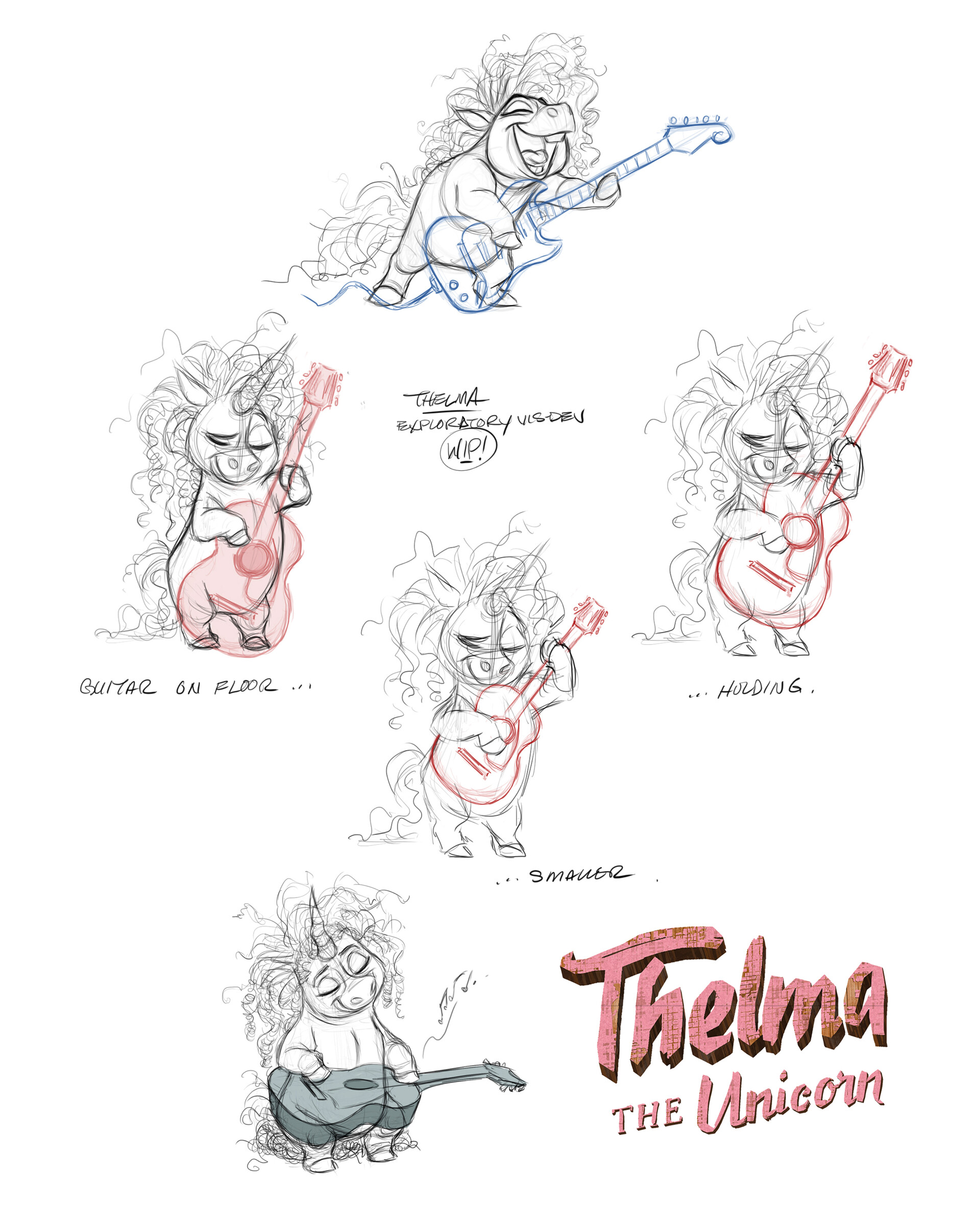 jeff merghart - Thelma The Unicorn