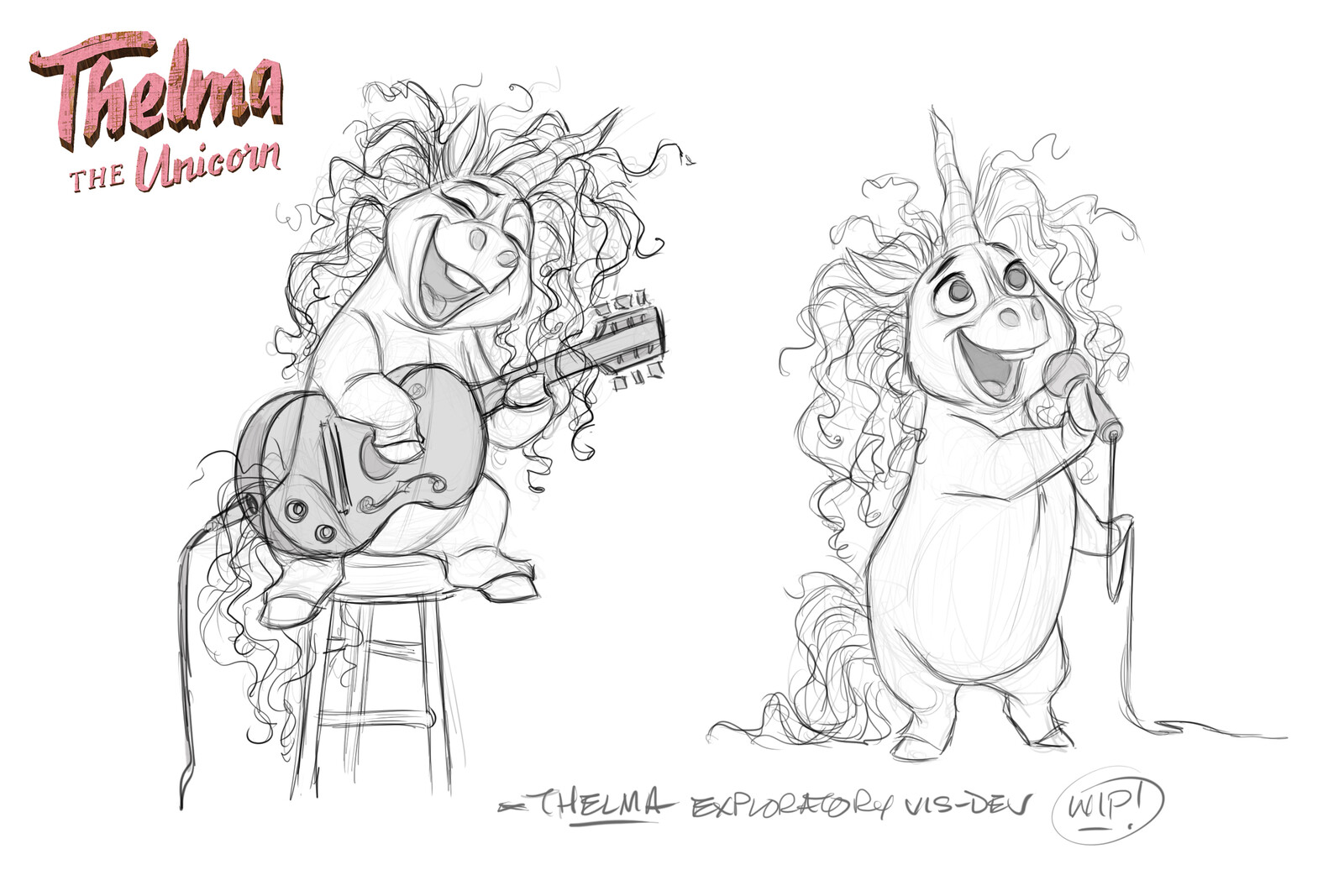 jeff merghart - Thelma The Unicorn