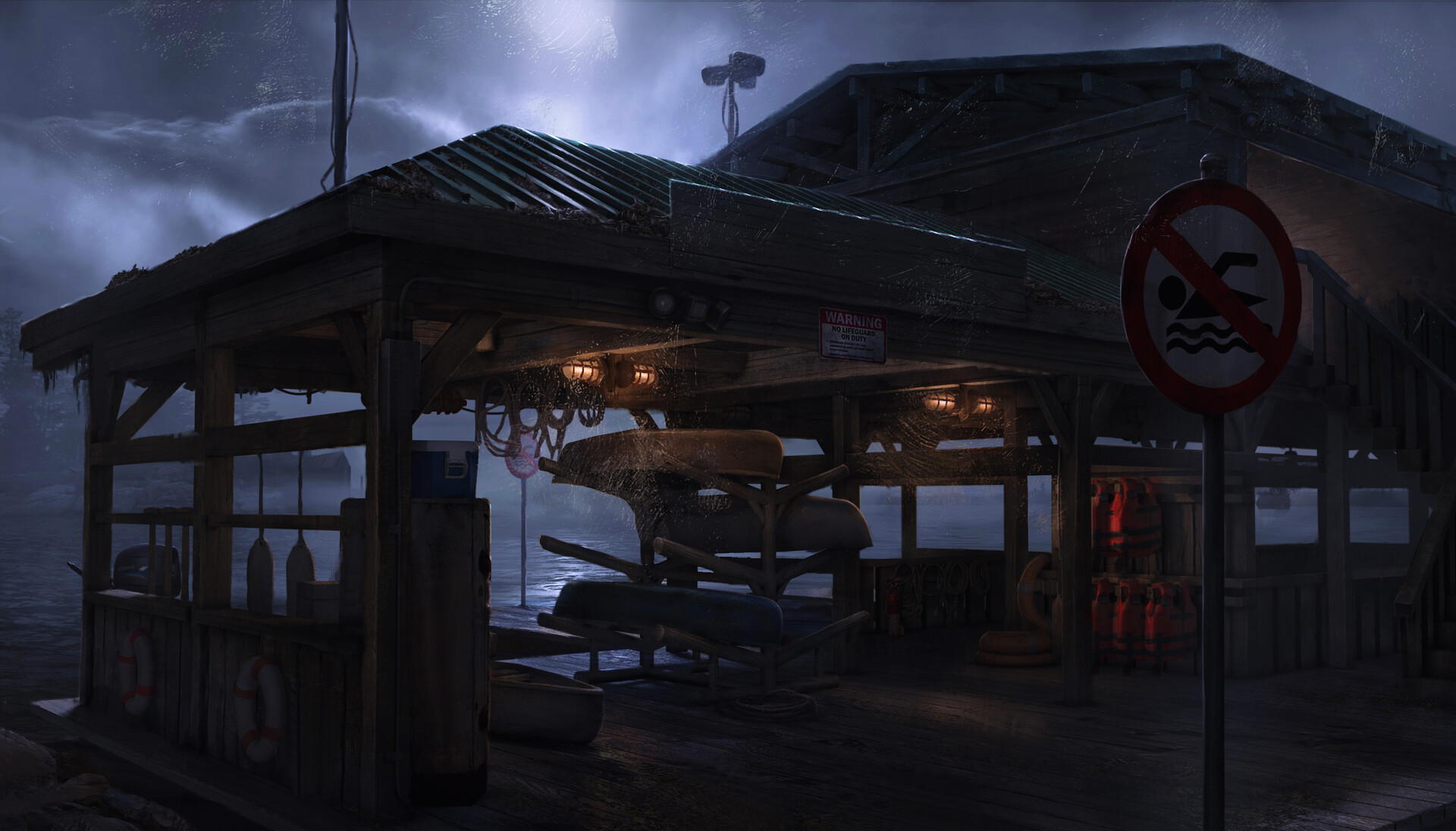 Virtuos - Level Concept Art | Supermassive Games: The Quarry