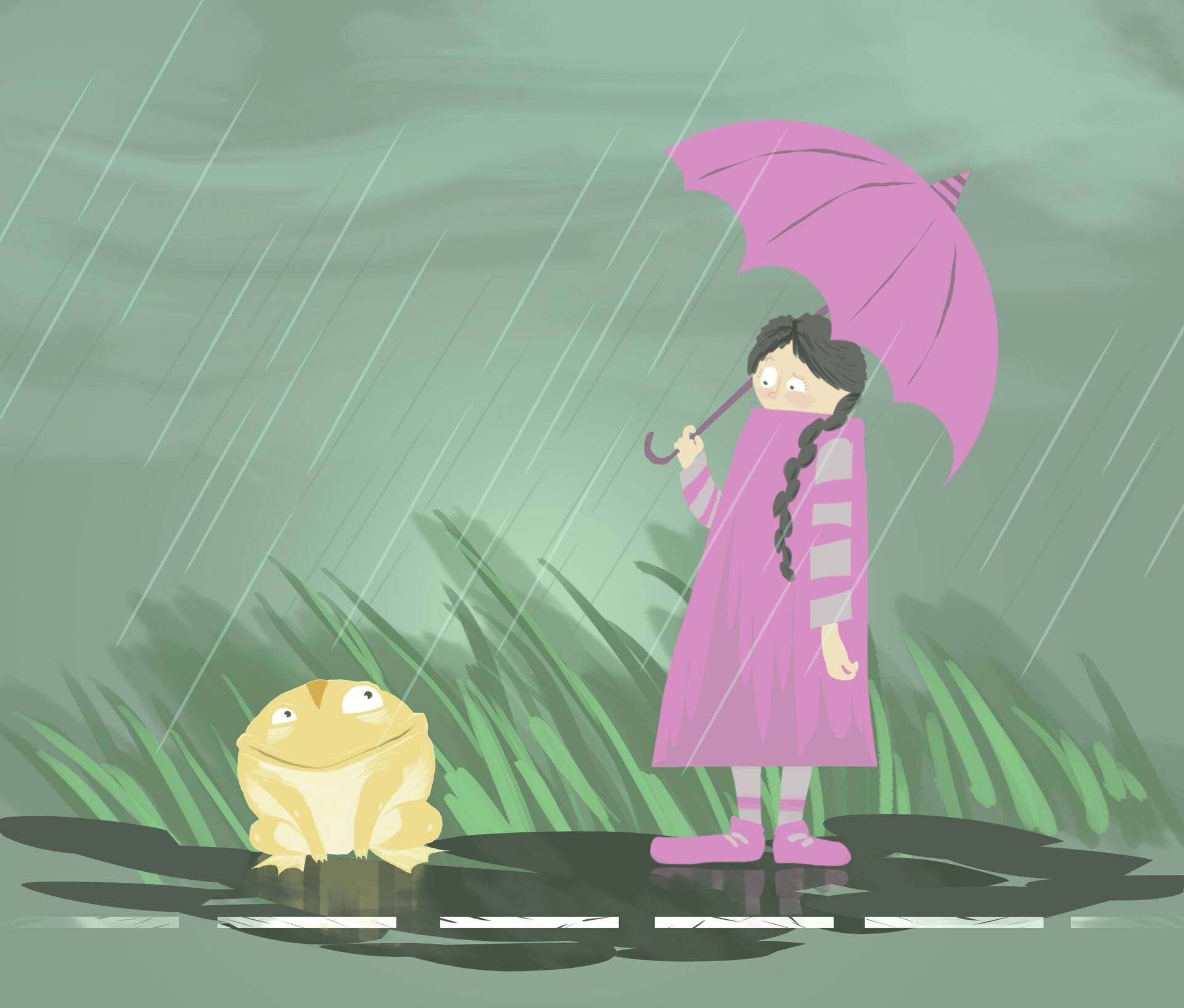 ArtStation - The Running Frog