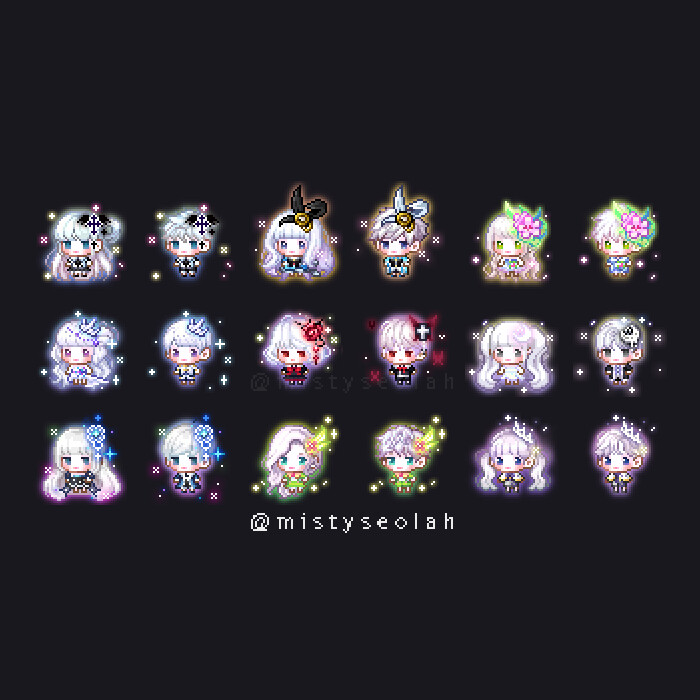 ArtStation - maplestory graphics style fanart