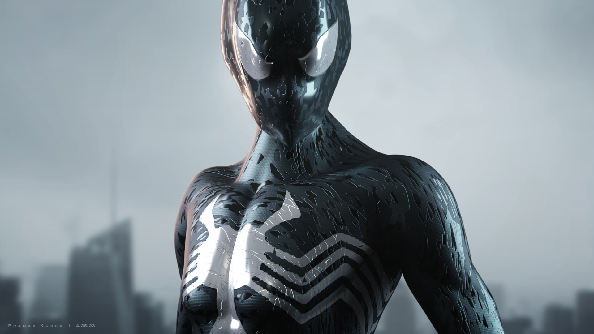 ArtStation - Symbiote Spiderman