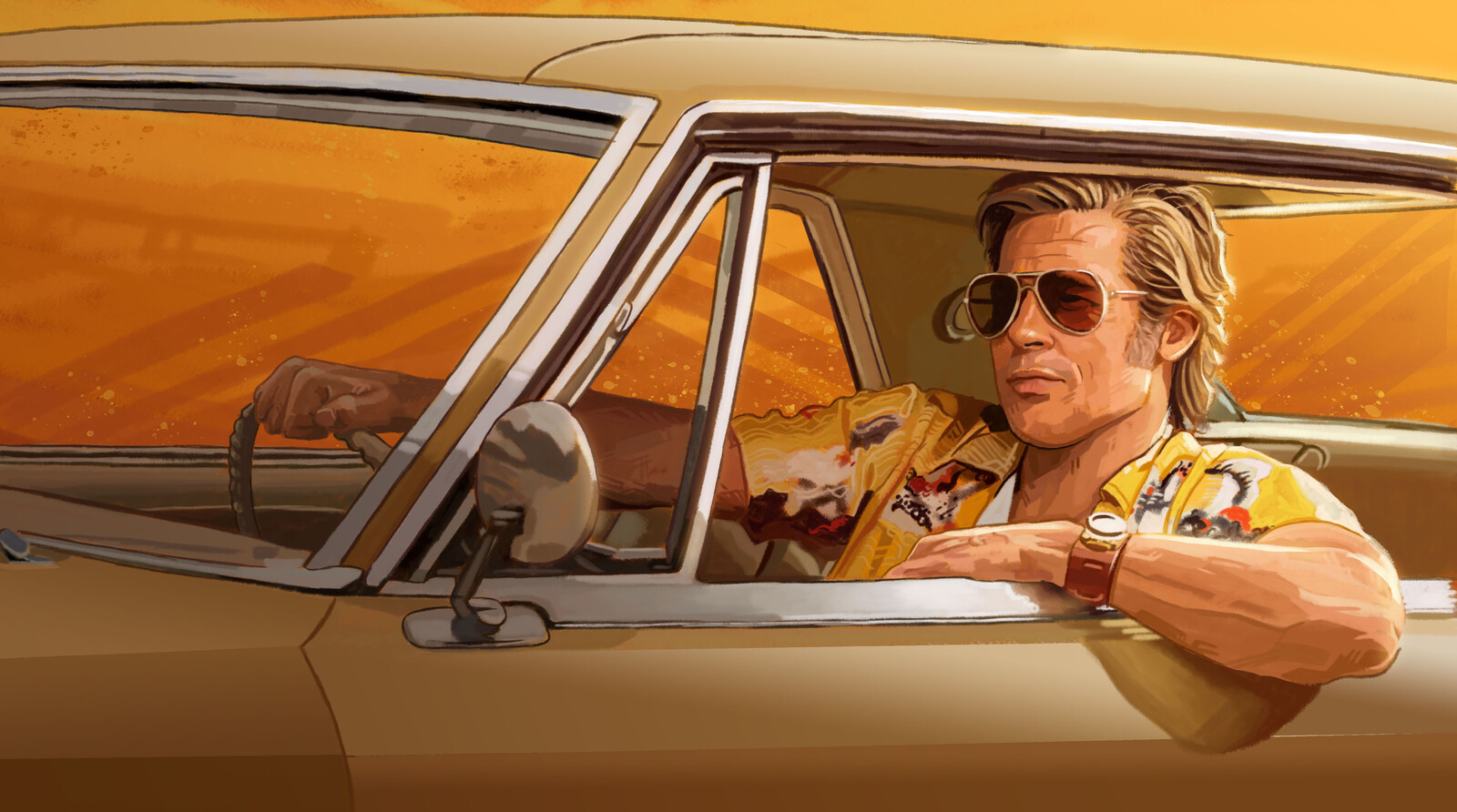 Phil Sloan - Cliff Booth Fan Art