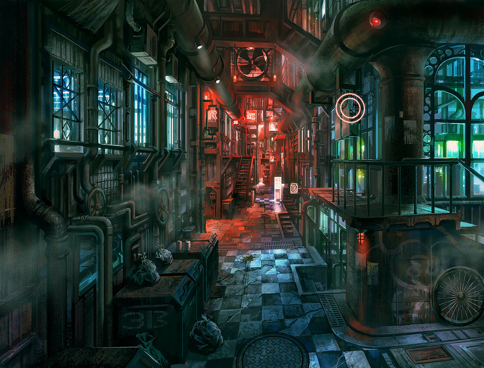 ArtStation - Graffity Smash Environment Art(2017)