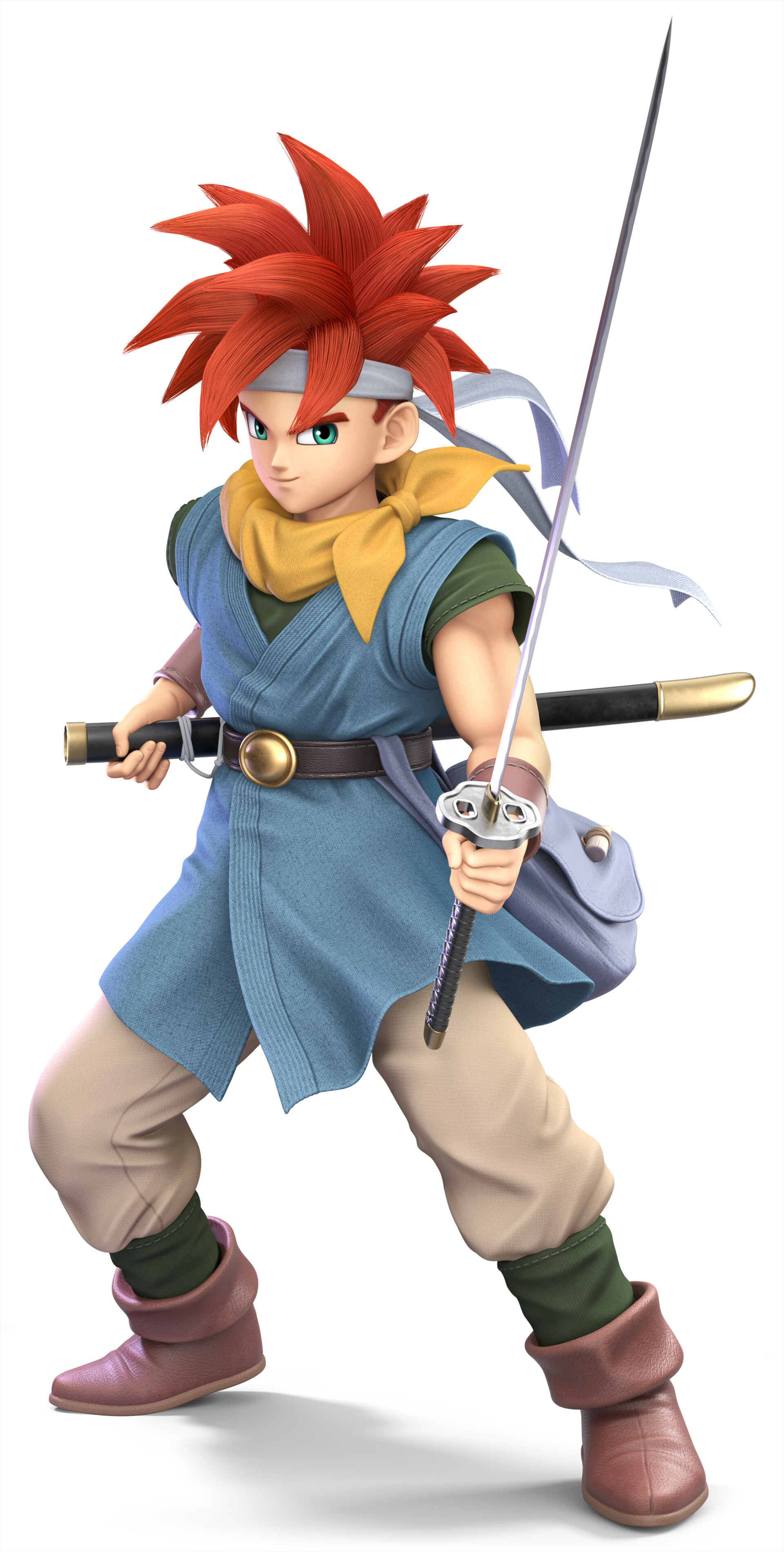 PictoDev - Crono (Chrono Trigger fan art)