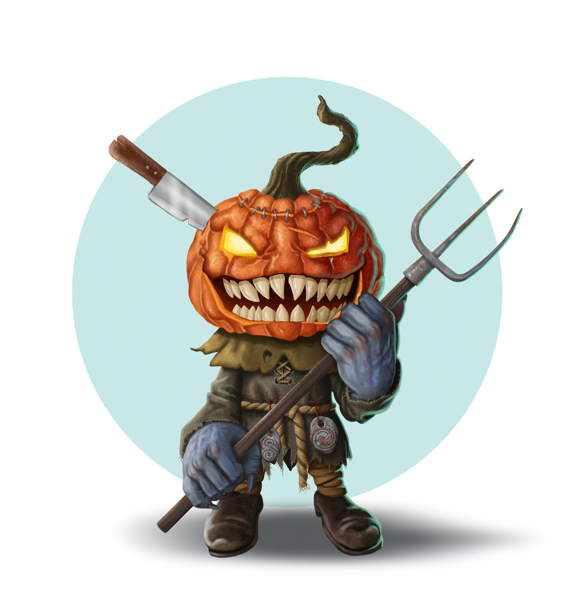 ArtStation - Pumpkin Guy